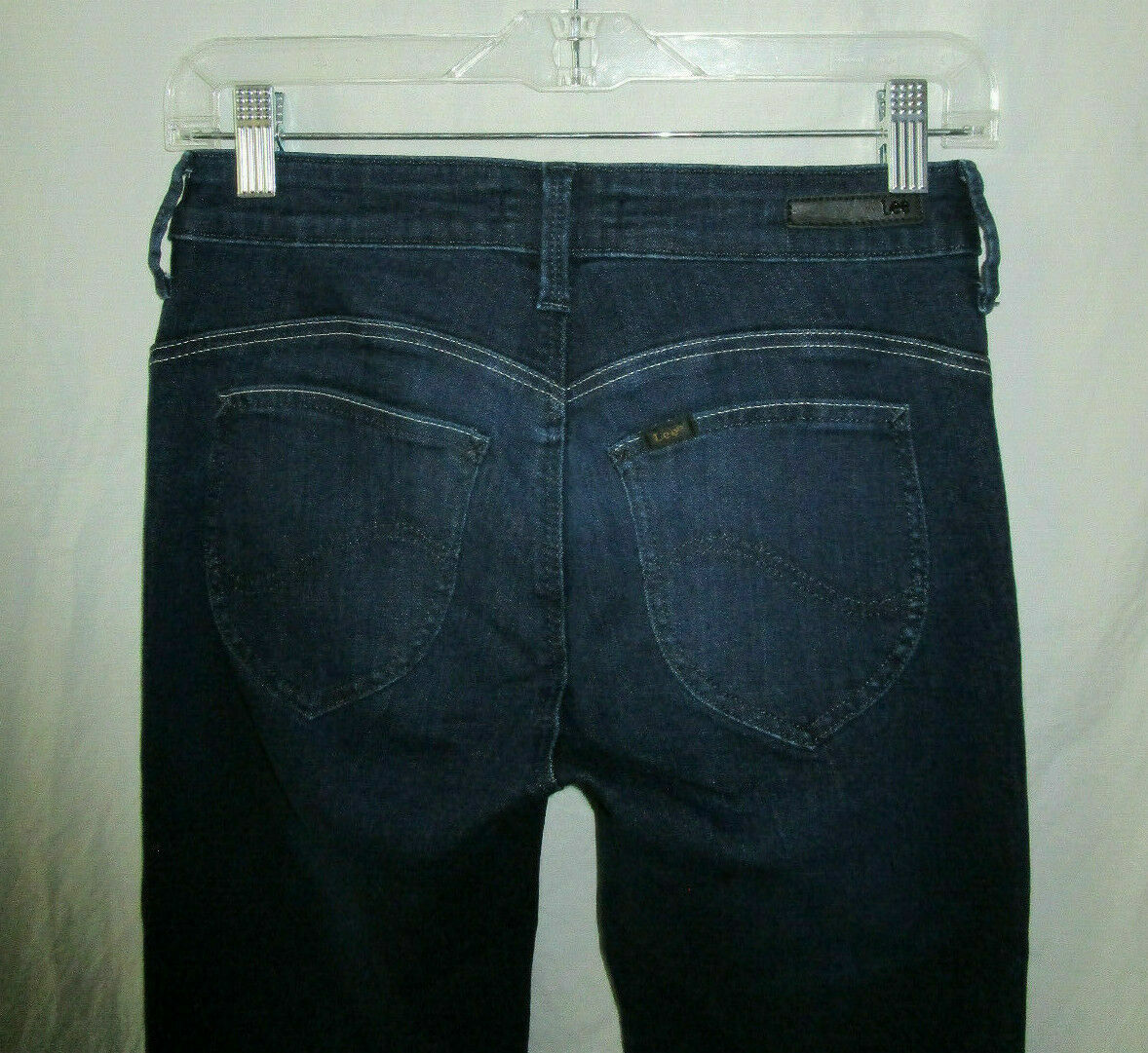 LEE 27 NWT Body Optix After Night Dark Denim Enhancement Low Rise ...