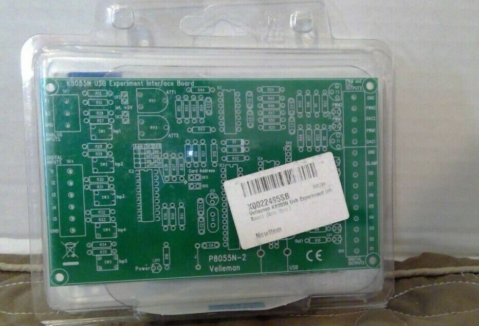 Velleman K8055N USB Experiment Interface Board | eBay