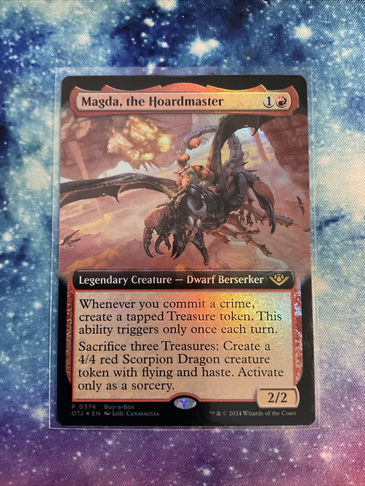 Magda, The Hoardmaster Extended Foil Buy A Box Promo | eBay