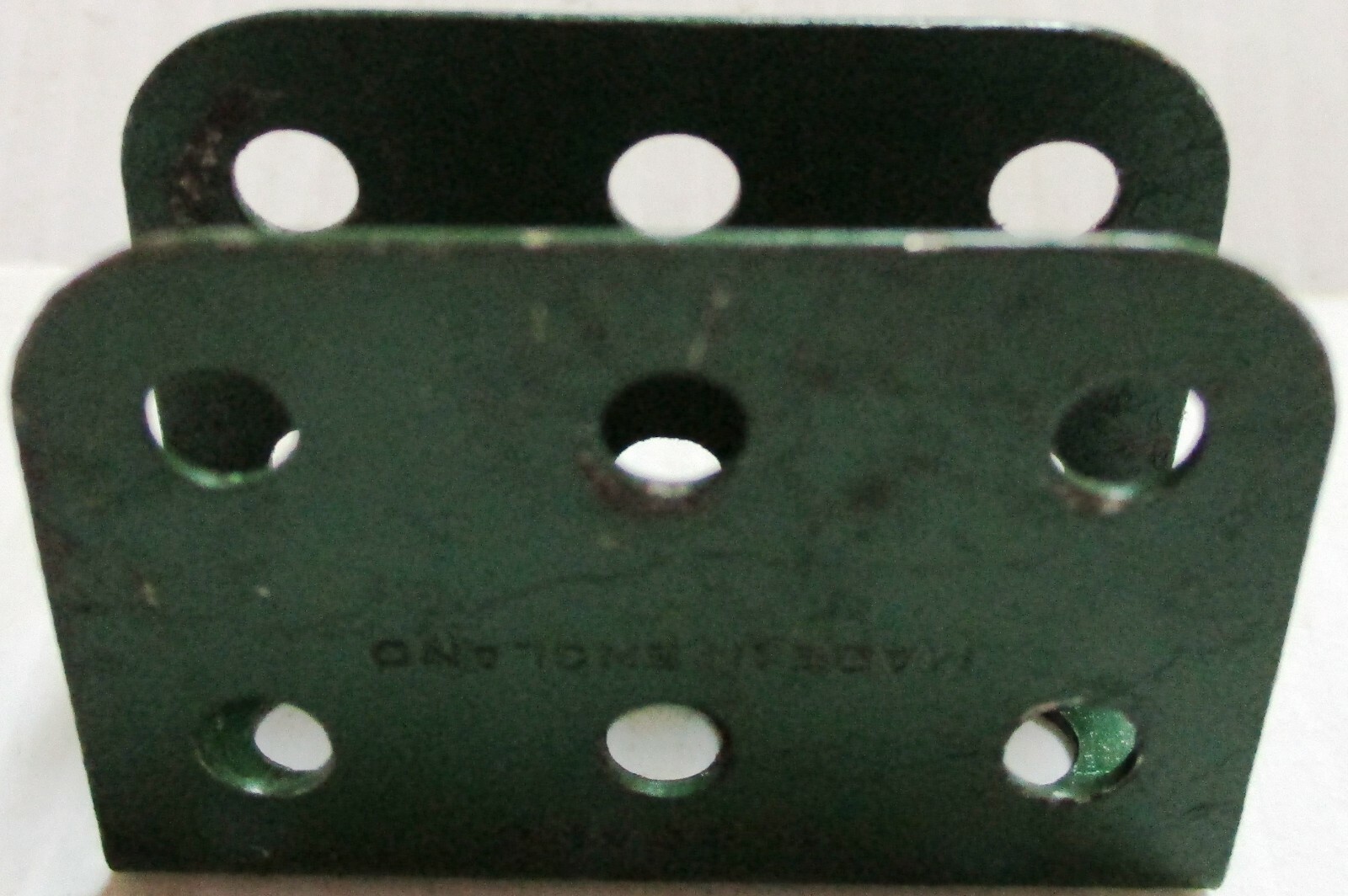 Meccano - 160 Channel Bearing 3x2x1 Mid Green - Original - Used Few ...