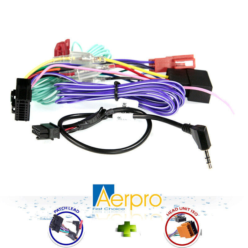 Aerpro APP9PIO8 APP9 Secondary ISO Harness & SWC Patch Lead Suit Pioneer AV | eBay