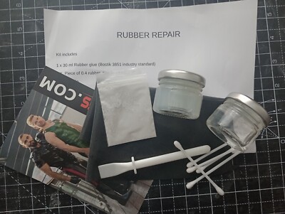 Latex rubber clothing repair kit | eBay UK