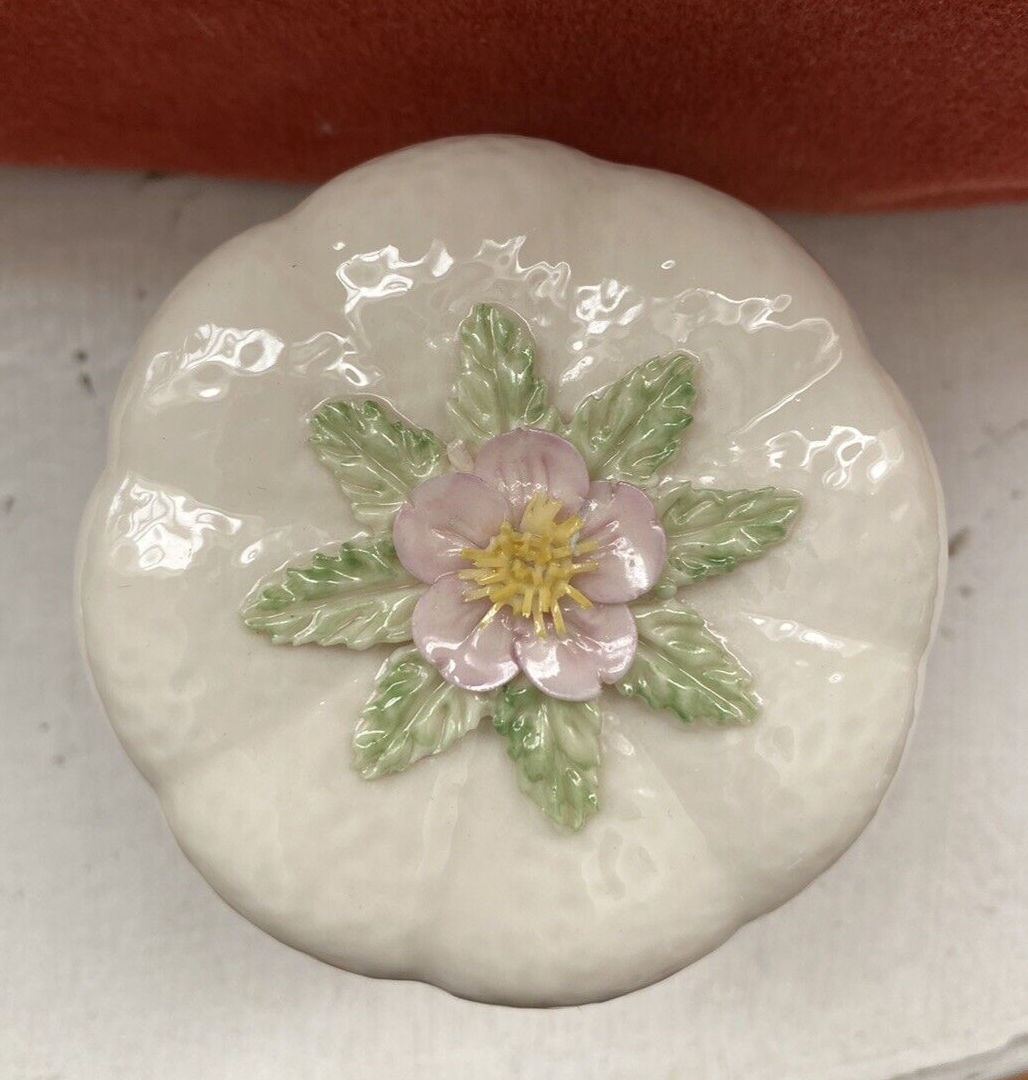 Belleek Collectors Society Limit Ed. Irish China Trinket Box Wild Irish ...
