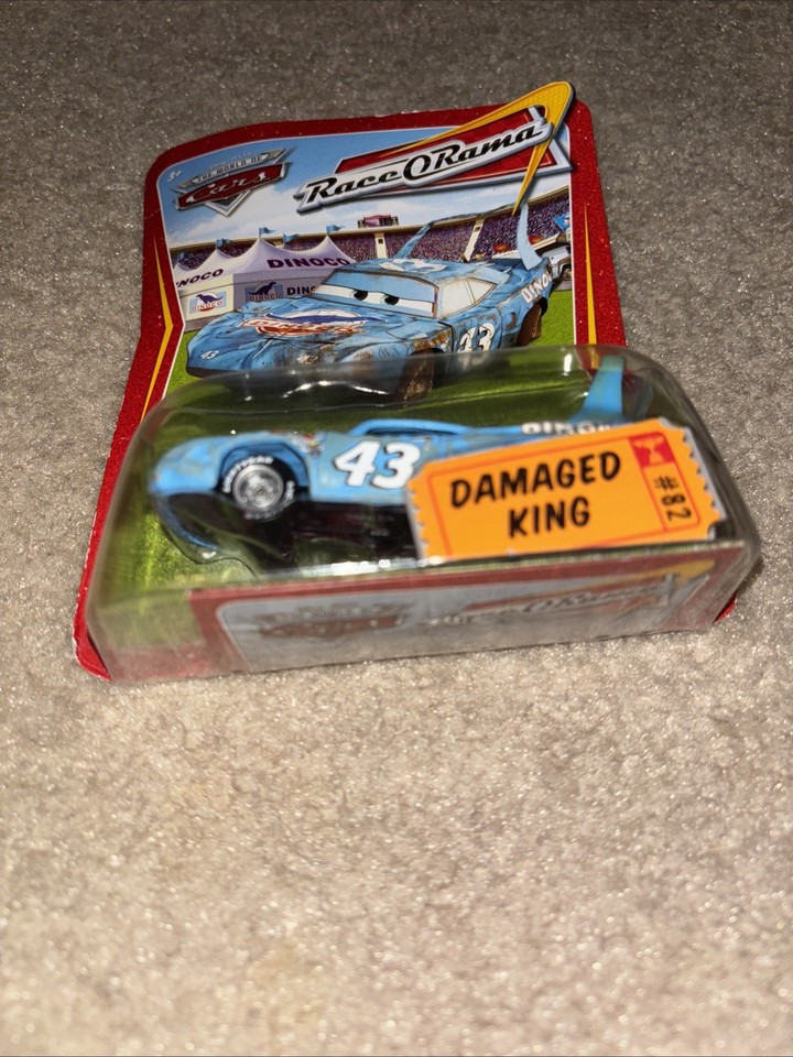 Disney Pixar Cars Damaged King Strip Weathers Piston Cup #82 Race O ...