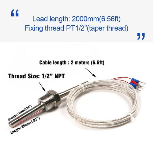 Stable and Accurate Temperature Measurement with Pt100 Ohm Probe Sensor ...