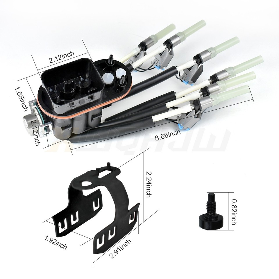 Central Fuel Spider Injector w/ Bracket for Chevoret GMC Isuzu 4.3L V6 ...