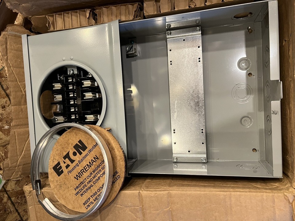 CT Meter Socket 3 Phase Eaton | eBay