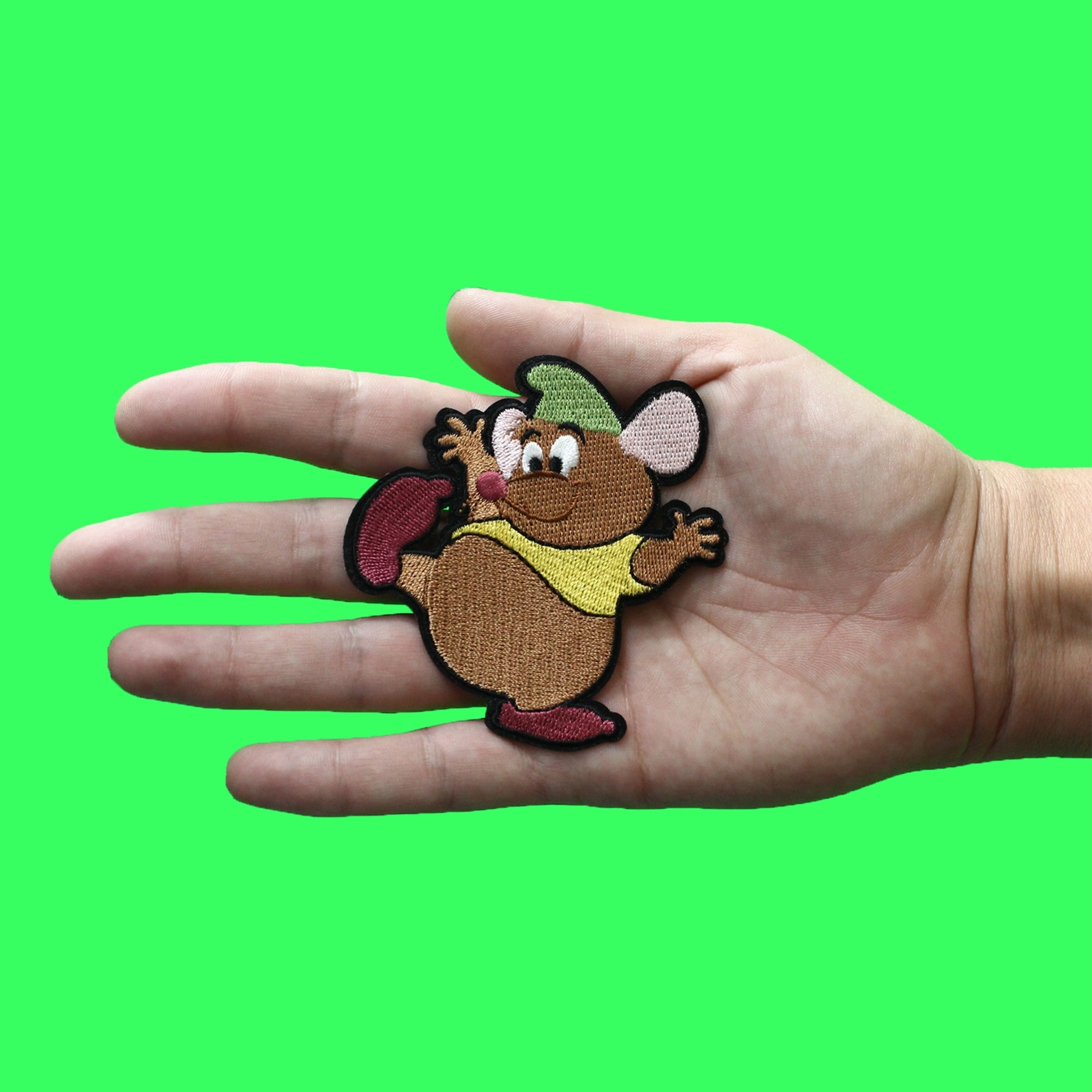 Disney Cinderella Gus Patch Princess Mouse Magic Embroidered Iron On | eBay