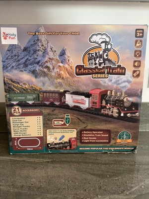 Classical Train Series 34 pc set New! Train Sounds- Real Smoke | eBay