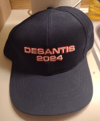 Ron Desantis 2024 Presidential Candidate Official Campaign Blue Hat | eBay