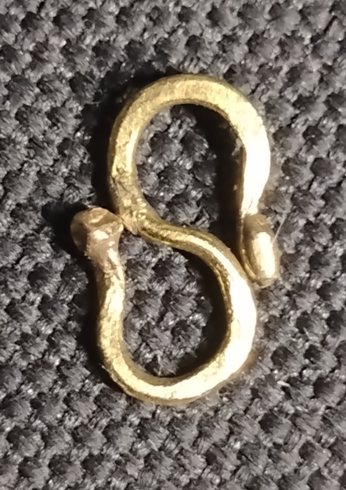 22ct Yellow Gold S-Shape Clasp - 916 - 'S Hook' Not Scrap Not Lobster ...