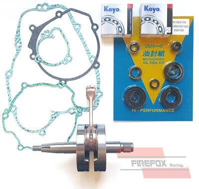 Kawasaki KX100 1998 - 2005 Bottom End Engine Rebuild Kit Inc. Crank ...