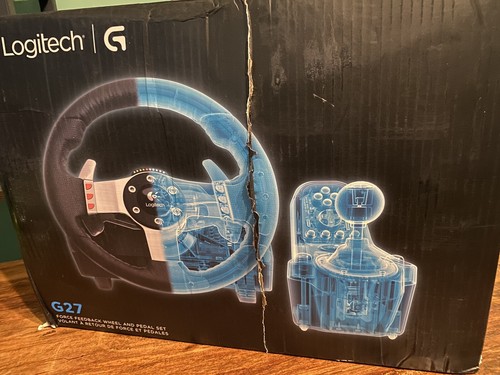 Logitech G27 Racing Wheel - Black for sale online | eBay