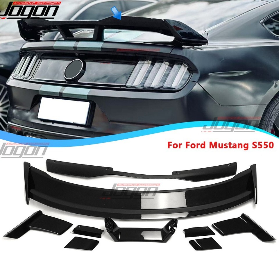 S550 GT500 GT350R Rear Trunk Spoiler Kit For Ford Mustang S550 GT ...