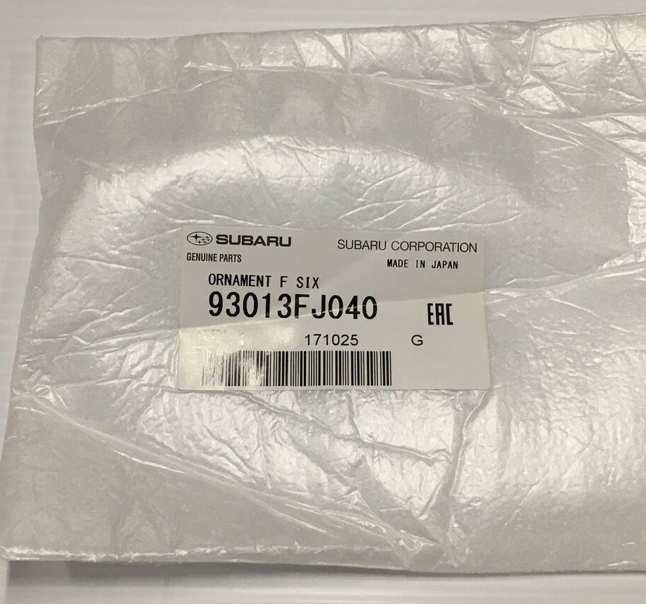 Genuine OEM Subaru 93013FJ040 Front Grille Emblem Badge Ornament | eBay