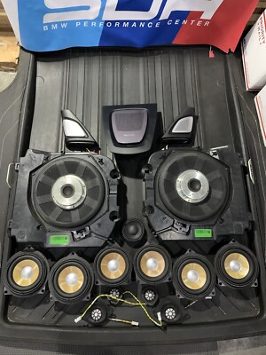 12-16 BMW F10 M5 Complete Speaker Set Bang & Olufsen Subwoofers Speakers OEM | eBay