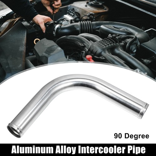 OD 2" 51mm Aluminum Alloy Tube Intercooler Pipe 90 Degree Air Intake ...