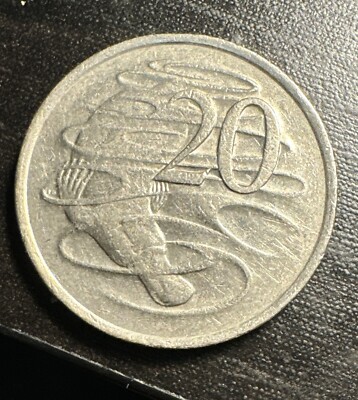 AUSTRALIA 1981 20 CENT COIN Three & Half Claw (3.5) VARIETY - CANADIAN ...