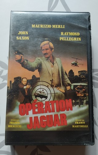 Opération jaguar VHS Maurizio Merli John Saxon Raymond Pellegrin | eBay