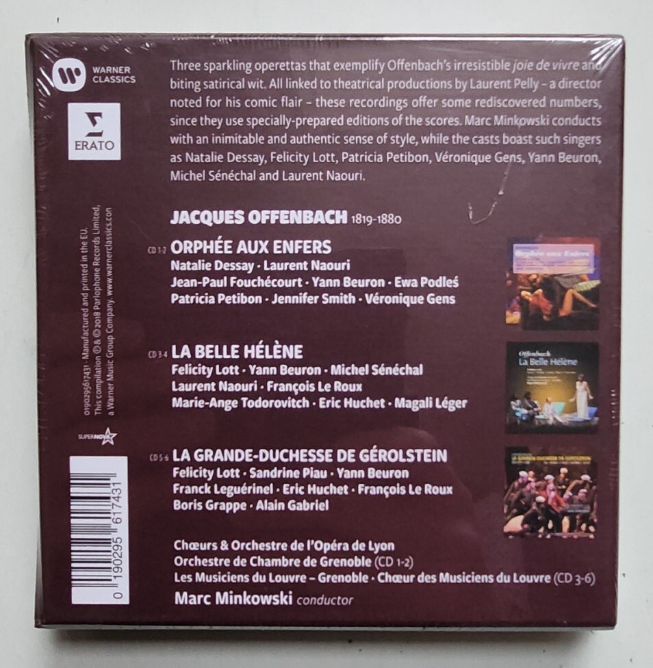 Offenbach: Orphée Aux Enfers; La Belle Hélène; La Grande-Duchesse De ...