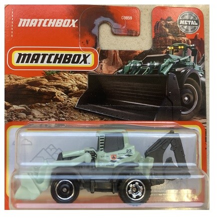 Mattel MBX Backhoe 1:64 HFT01 MATCHBOX | eBay