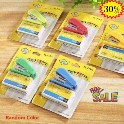 Super Mini Small Stapler Useful Mini Stapler Staples Supply Office | eBay