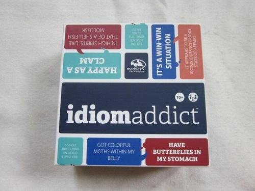 MARBLES THE BRAIN STORE IDIOM ADDICT BOARD GAME EUC | eBay