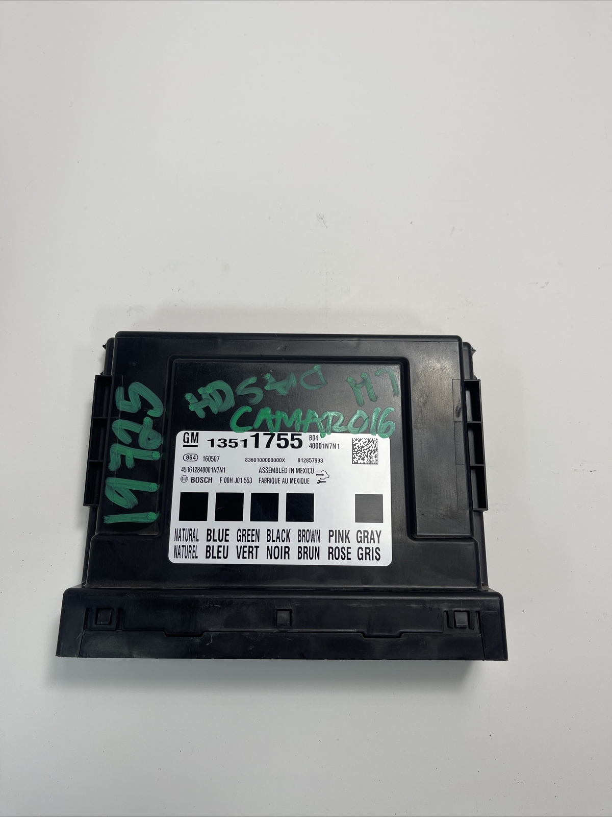 2016 Chevrolet Camaro SS Body Control Module BCM Computer OEM GM ...