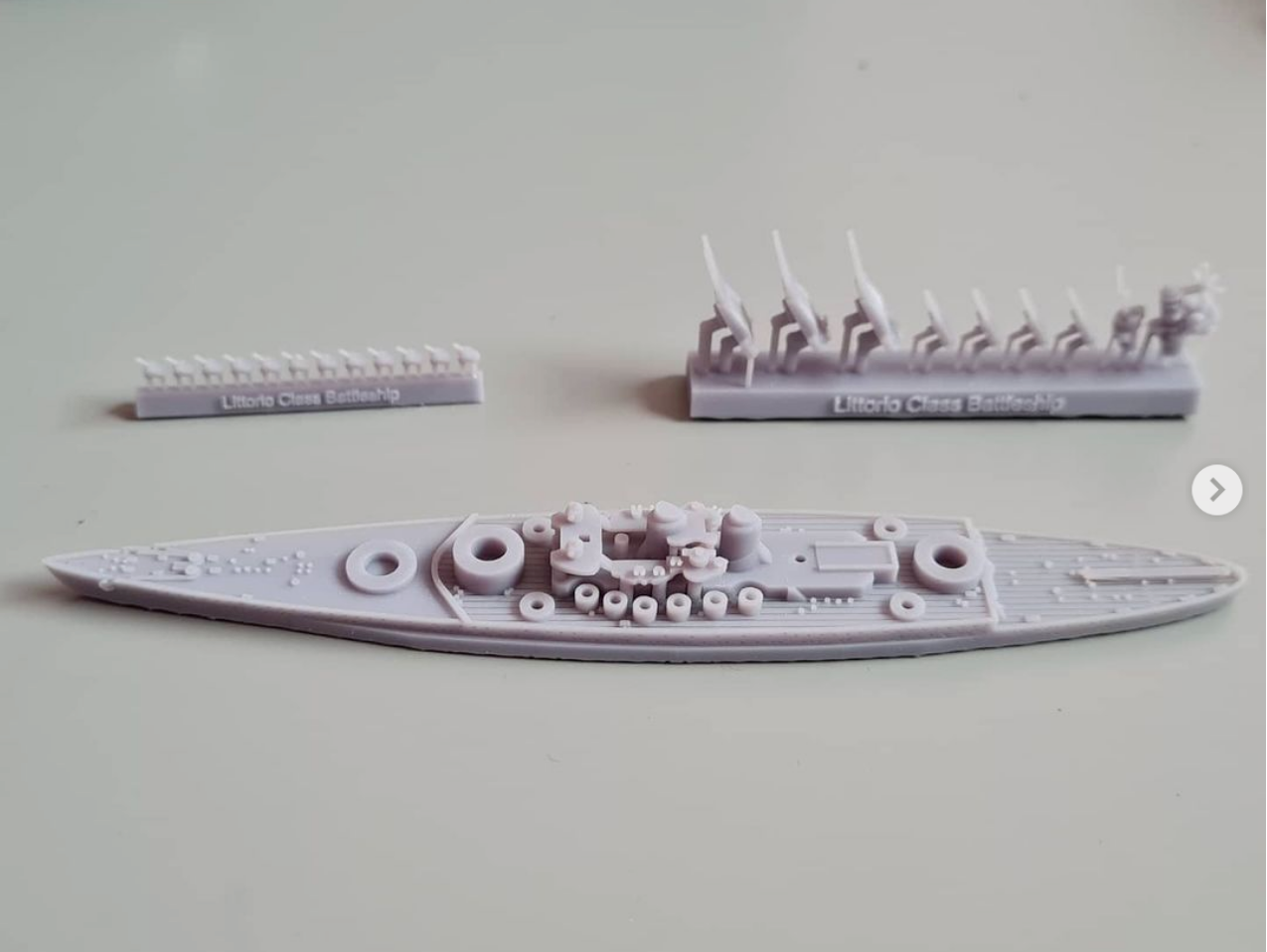 WWII Naval Miniatures Custom Orders 1:1800 Ships For War At Sea ...