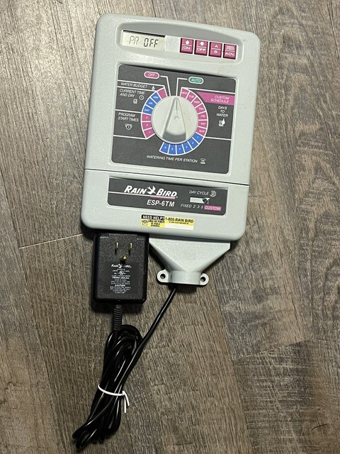 8 Zone Rain Bird Esp-6tm Irrigation Sprinkler Timer Controller for sale ...