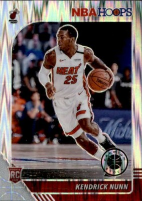 Kendrick Nunn 2019-20 NBA Hoops Premium Flash Rookie Card #250 | eBay
