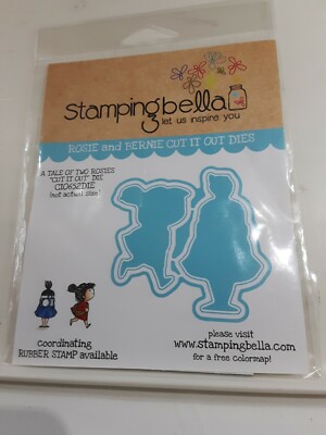 Stamping Bella Rosie & Bernie A Tale Of 2 Rosies CIO652 metal die only ...
