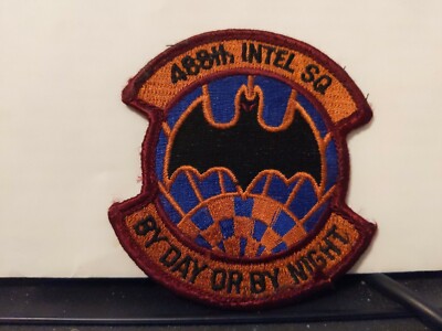 USAF 488TH INTEL SQ BY DAY OR BY NIGHT 3 X 2 3/4 INCH | eBay