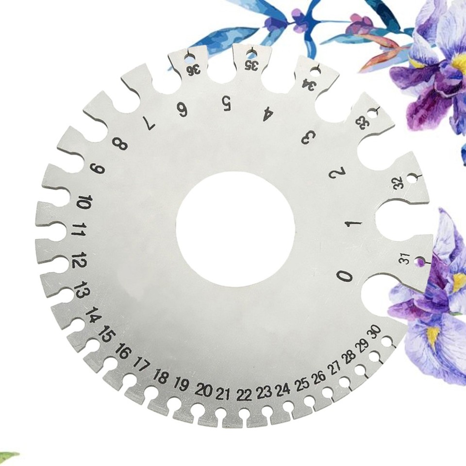 Thickness Gauge Measuring Tool Measure Diameter Cable Wire Ruler | eBay ...