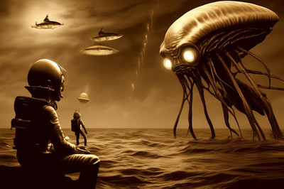 Eben Aliens Mariana Trench Exploration_4 | eBay