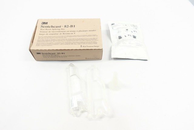 3M Scotchcast Wye Resin Splicing Kit 82-b1 4 to 2 AWG #4n Compound ...