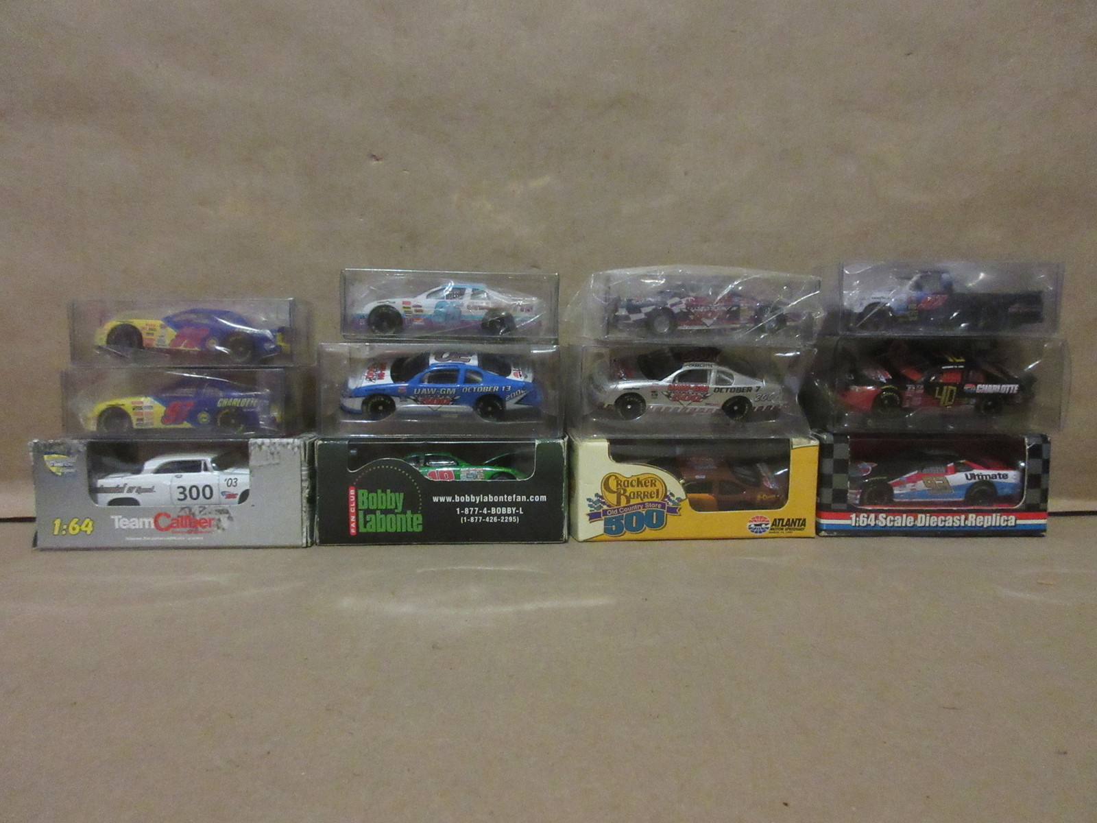 12 Different 1/64 Scale Racing Cars Nascar Atlanta Toys TeamCaliber | eBay