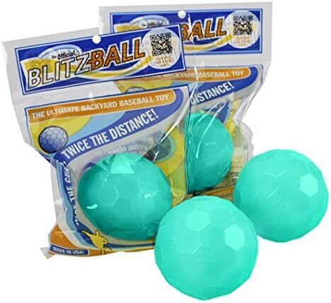 Dude Perfect Limited Edition Blue Blitzballs Backyard Baseball Set Of 4 ...
