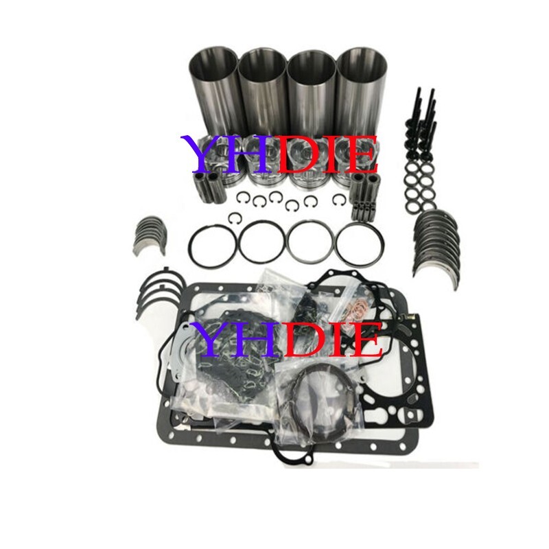 Overhaul Rebuild Kit For Case Cummins 4BT Engine 3.9 Non Emission 450C ...