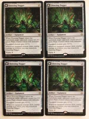 Dowsing Dagger X4 NM Ixalan MTG | eBay