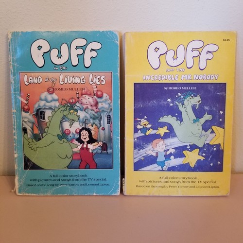 Puff Magic Dragon 2 Books Softcover Land Living Lies Incredible Mr ...
