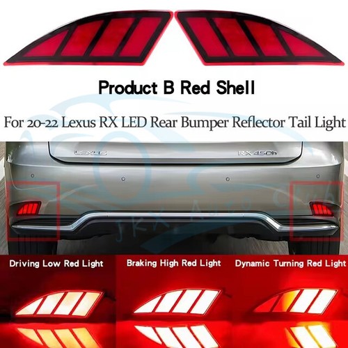 For Lexus RX350 RX450h 2020-2022 p RED LED Rear Bumper Lights Indicator ...