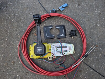 Morse Concealed Side Mount Controls With Mercury Cables Outboard | eBay