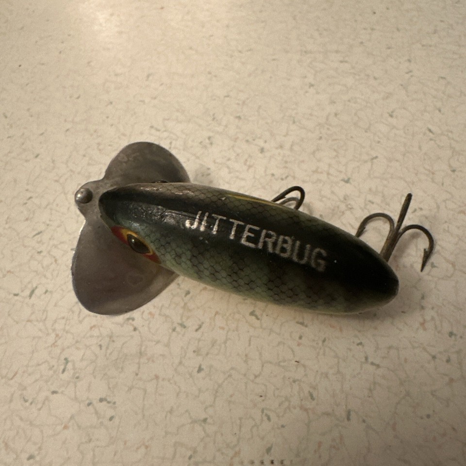 Vintage Fred Arbogast Jitterbug Fishing Lure | eBay