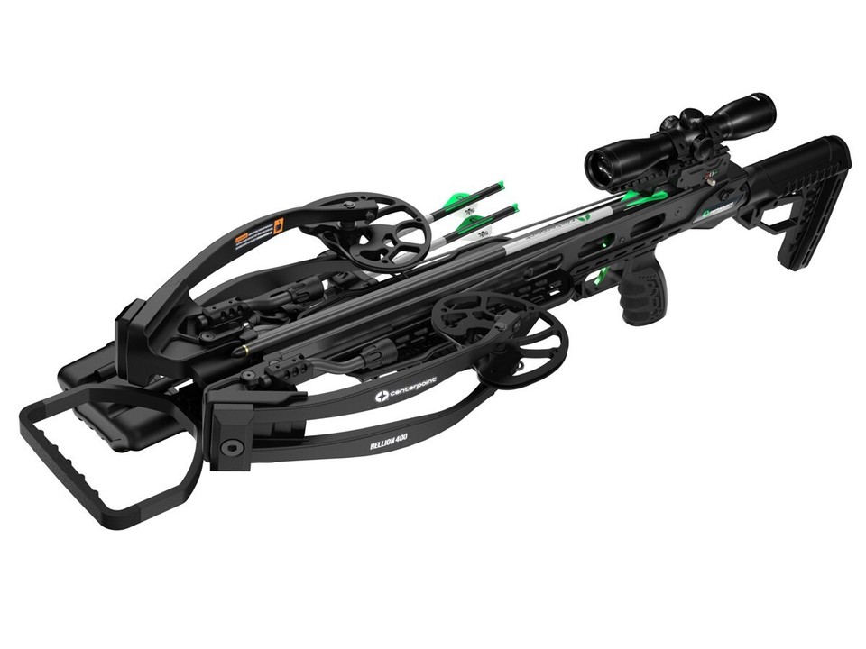 New Centerpoint Hellion 400 Crossbow Illuminated Scope Package Retails ...