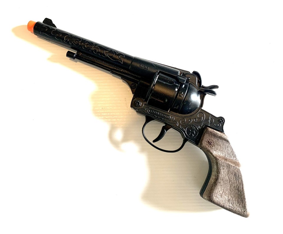 NEW Wild West Classic Doc Holliday Style Diecast Cap Gun - Black 122/6 ...