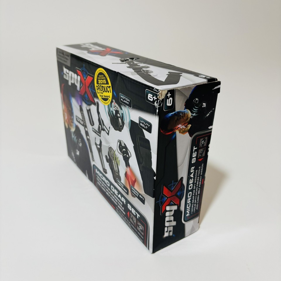 SpyX Micro Gear Set Surveillance Communication Concealment Kids Toy ...