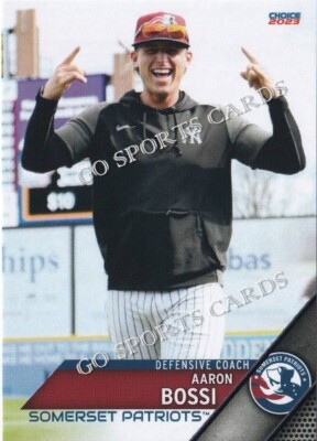 2023 Somerset Patriots Aaron Bossi New York Yankees Minor League CO | eBay