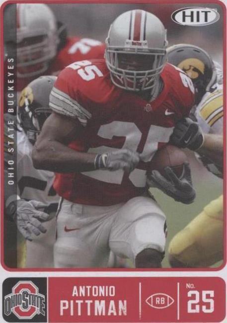 2007 SAGE Hit - Antonio Pittman #59 (RC) for sale online | eBay