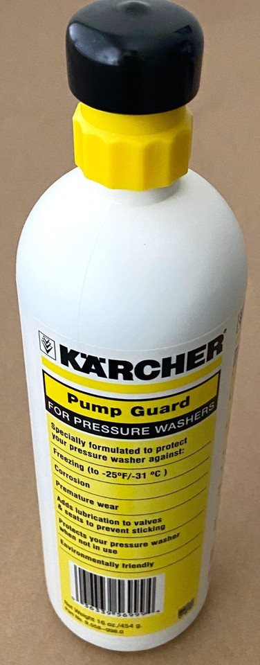 KARCHER Pump Guard Anti-Freeze Lube Protection for Pressure Washers 16 ...